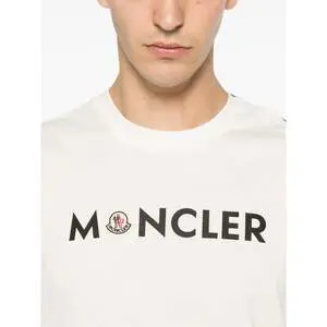 Moncler Neutrals T-shirts & Vests T-shirts