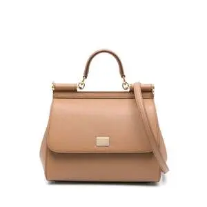 Dolce & Gabbana Tote Bags - Brown
