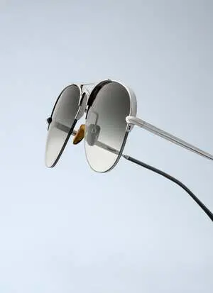 JACQUES MARIE MAGE Amelia Aviator Sunglasses