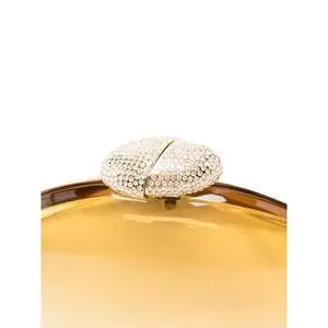 Benedetta Bruzziches Embellished Crystal Clutch