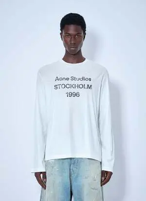 Acne Studios 1996 Logo T-shirt - White