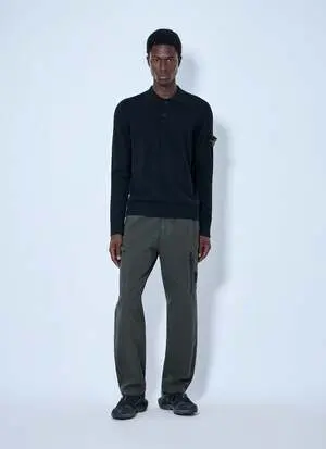 Stone Island Long Sleeve Polo Knit