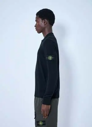 Stone Island Long Sleeve Polo Knit