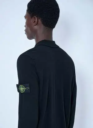 Stone Island Long Sleeve Polo Knit