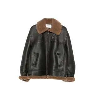 Saint Laurent Jackets Leather Jackets - Black