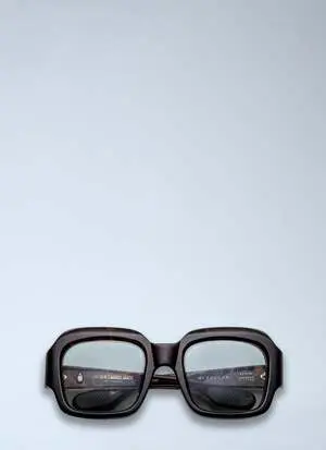 JACQUES MARIE MAGE Jacques Marie Mage Men Evelyn Sunglasses Brown