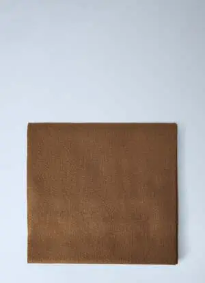 Max Mara Embroidered Fringe Wool Scarf