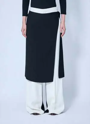 Phoebe Philo Apron Trousers - Black