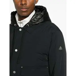 Moose Knuckles Jackets Hooded Jackets - Black