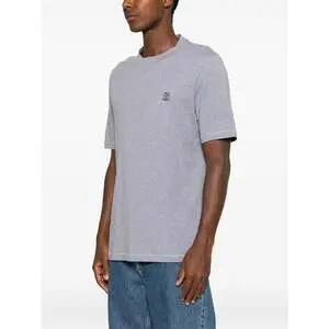 Brunello Cucinelli Grey T-shirts & Vests T-shirts