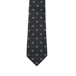 Saint Laurent Silk Patterned Neck Tie