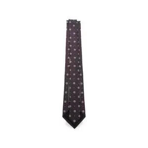 Saint Laurent Silk Jacquard Weave Neck Tie