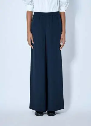Max Mara Wide-leg Silk Trousers