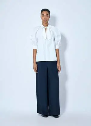 Max Mara Wide-leg Silk Trousers