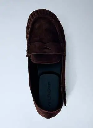 Acne Studios Suede Saddle Loafers