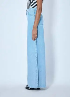 Max Mara Wide-leg Denim Trousers