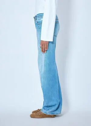 Acne Studios 2006f Distressed Wide Leg Jeans