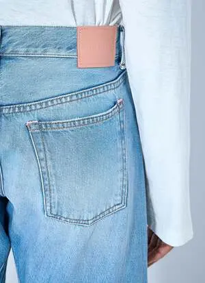 Acne Studios 2006f Distressed Wide Leg Jeans