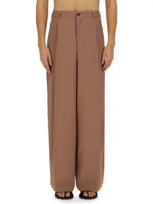 Dries Van Noten Wide Pants - Pink
