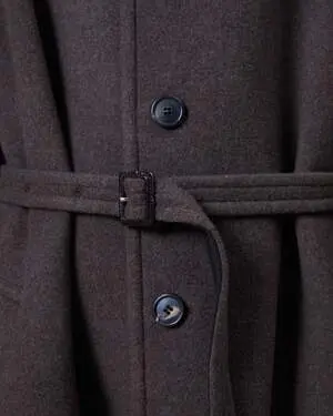 Phoebe Philo Curve Shoulder Coat