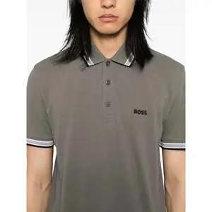 BOSS Grey Polo Shirts