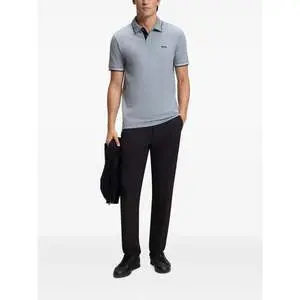 BOSS Grey Polo Shirts