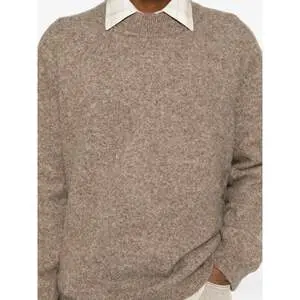 A.p.c. Crew Neck Sweater - Brown