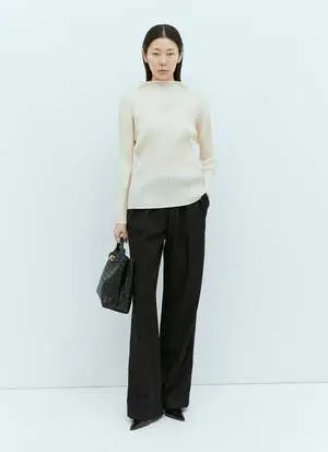 Bottega Veneta Medium Andiamo Handbag - Black
