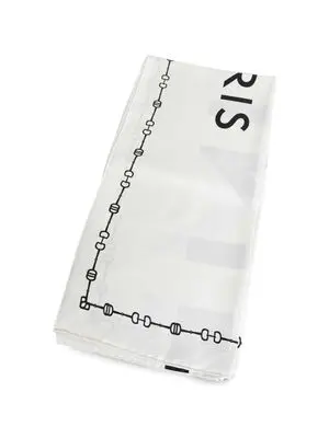 Celine Printed Silk Foulard