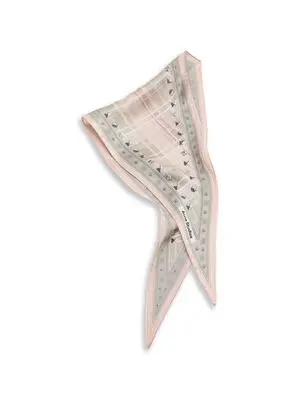 Acne Studios Printed Silk Headband - Multicolor