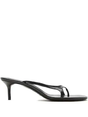 Acne Studios Leather Thong Sandals - Multicolor