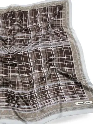 Acne Studios Printed Silk Foulard