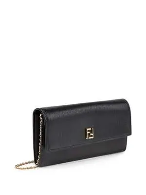 Fendi Leather Continental Wallet
