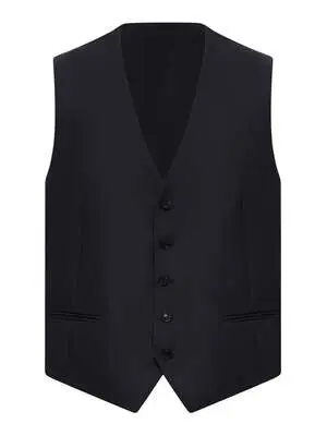 Tagliatore Bruce Tailored Wool Suit With Vest