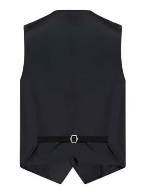 Tagliatore Bruce Tailored Wool Suit With Vest