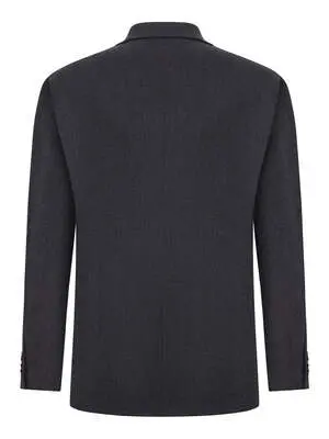 Tagliatore Tailored Wool Suit With Single-breasted Jacket