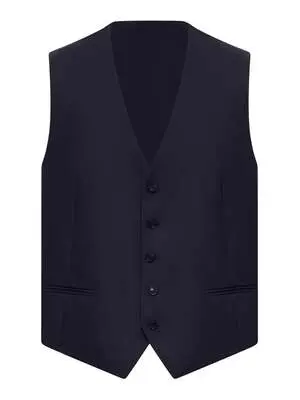 Tagliatore Bruce Tailored Wool Suit With Vest