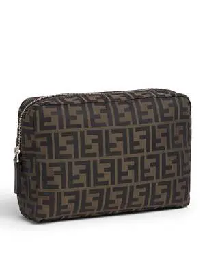 Fendi Beauty Case In Superlight Ff Zucca Fabric