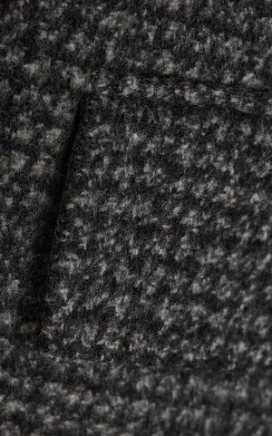 HOUSE OF DAGMAR Short Curved Wool-blend Jacket
