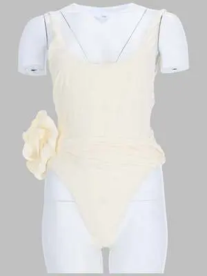 Magda Butrym Embellished One-piece Swimsuit