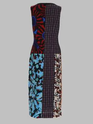 Dries Van Noten Sleeveless Printed Midi Dress
