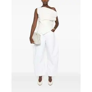 Alaïa Cotton Wide-leg Jeans