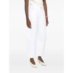 Alaïa Cotton Wide-leg Jeans