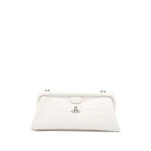 VIVIENNE WESTWOOD Neutrals Clutch Bags - Cream
