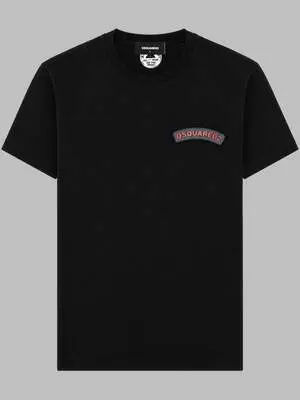 Dsquared2 T-shirt Con Logo - Black