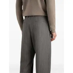 Dolce & Gabbana Grey Trousers Tailored Trousers