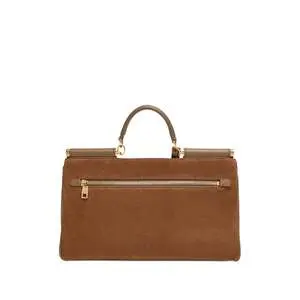 Dolce & Gabbana Calfskin Top Handle Bag