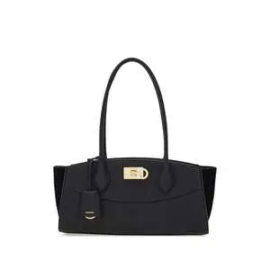 FERRAGAMO Tote Bags - Black