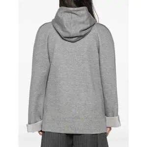 Carven Grey Knitwear Jumpers