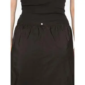 Carven Gathered Waist Skirt With Pearl Detail